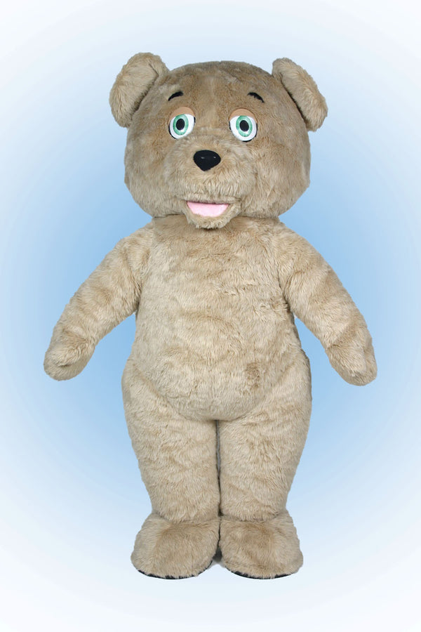 Shaggy Fur Bear Mascot Costume - costumespecialists